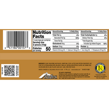 Andes Toffee Crunch Thins (4.67 oz. Box) – Tootsie Roll
