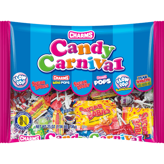 Charms Candy Carnival Assorted Candies (25 oz. Bag) – Tootsie Roll