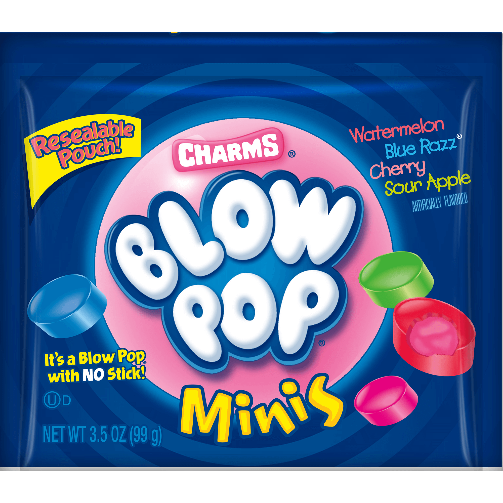 Charms Assorted Blow Pop Minis (3.5 oz. bag) – Tootsie Roll