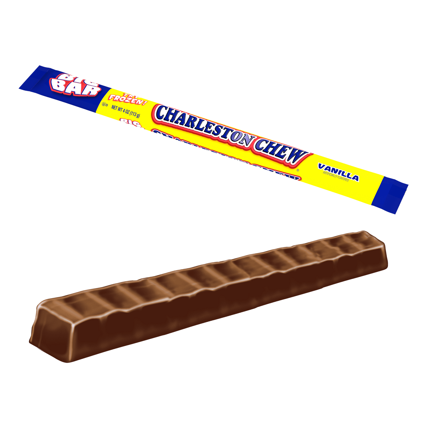 Charleston Chew Vanilla Big Bar (4 oz. Bar) – Tootsie Roll