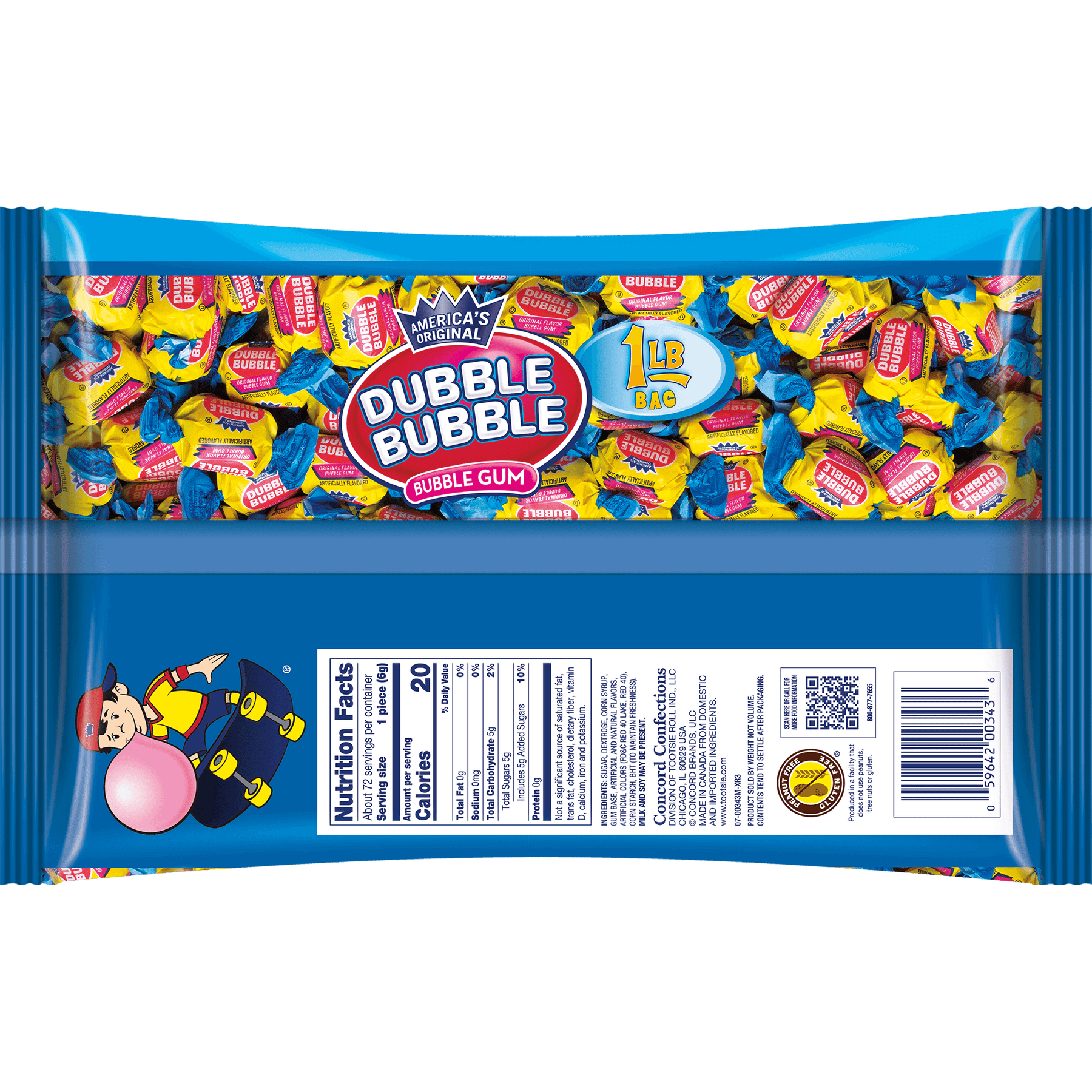 Dubble Bubble Original Twist (1 lb. Bag) – Tootsie Roll