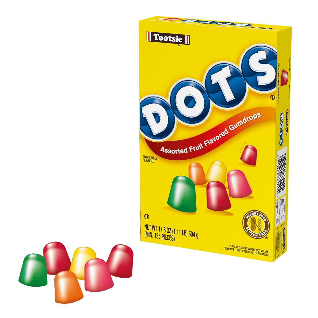 dots candy lunch box