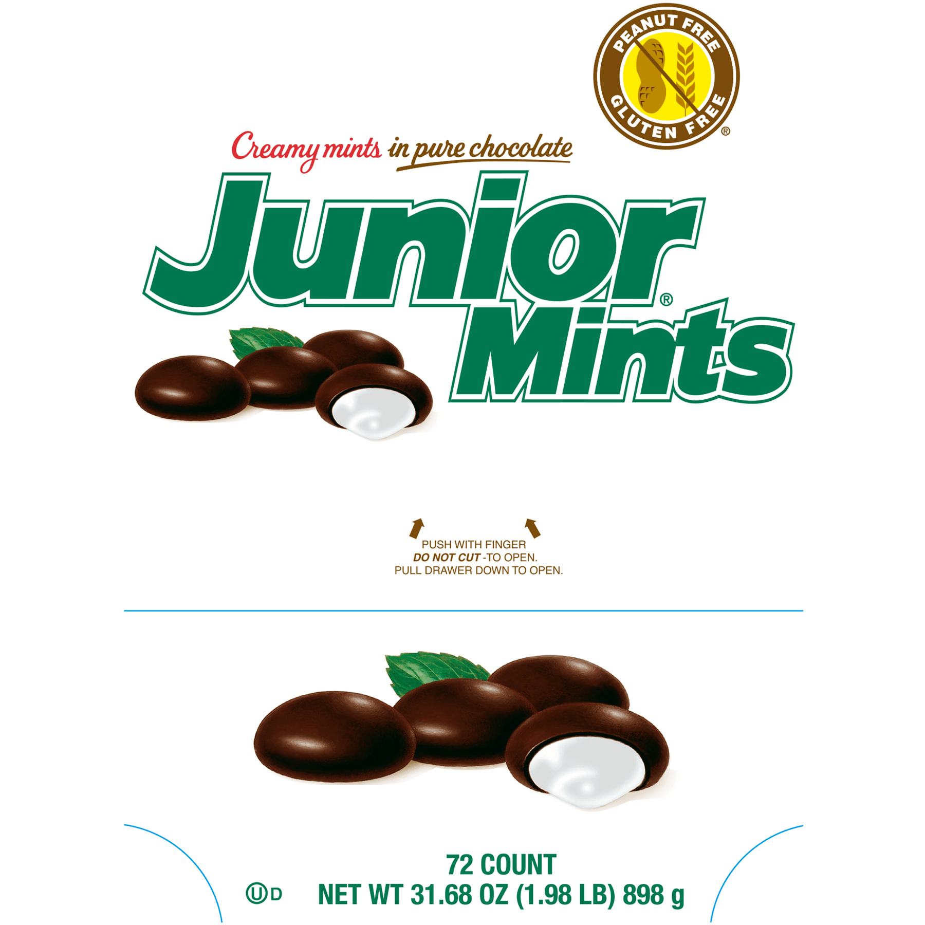 Junior Mints Fun Size (34.5 oz. / 72ct Box) – Tootsie Roll