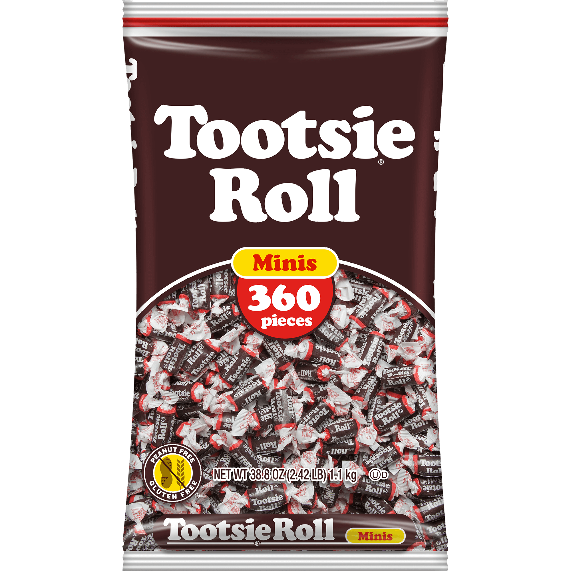 Tootsie Roll Chocolate Minis (38.8 oz. / 360 ct. Bag)