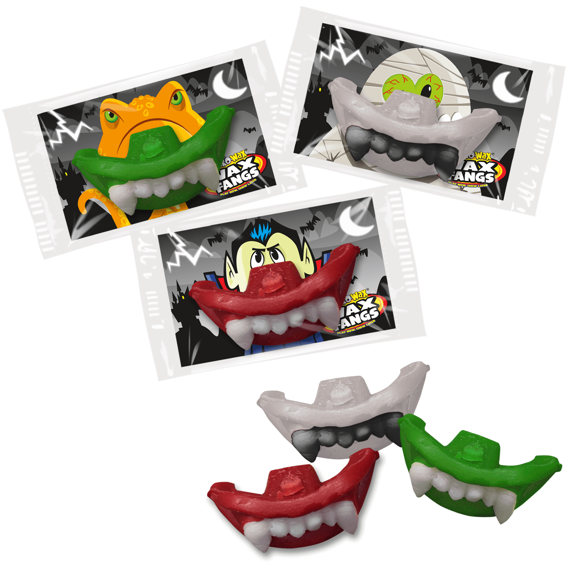 Wack-O-Wax Fangs Cherry Flavored (1 ct. Bag) – Tootsie Roll